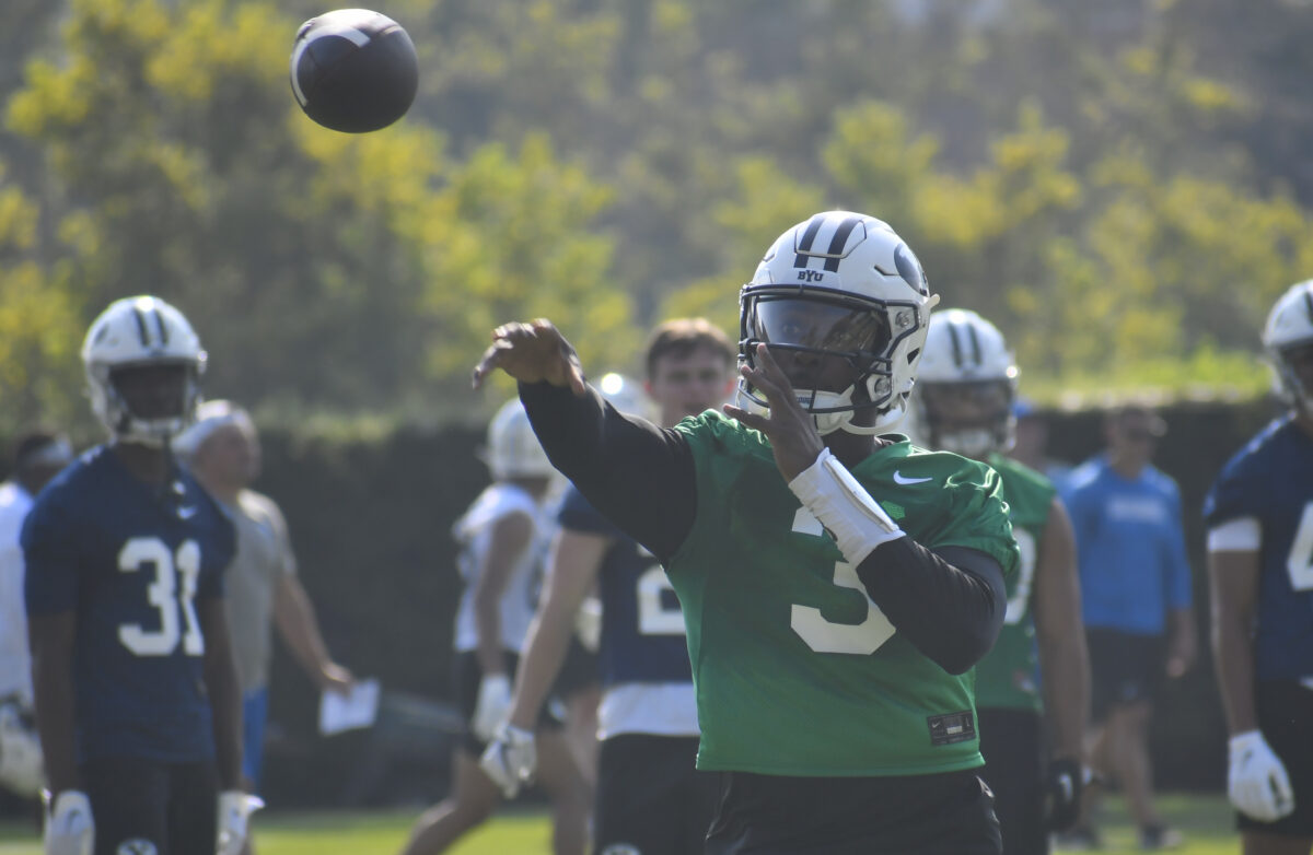 Still no decision: BYU football quarterback battle still ongoing as end ...